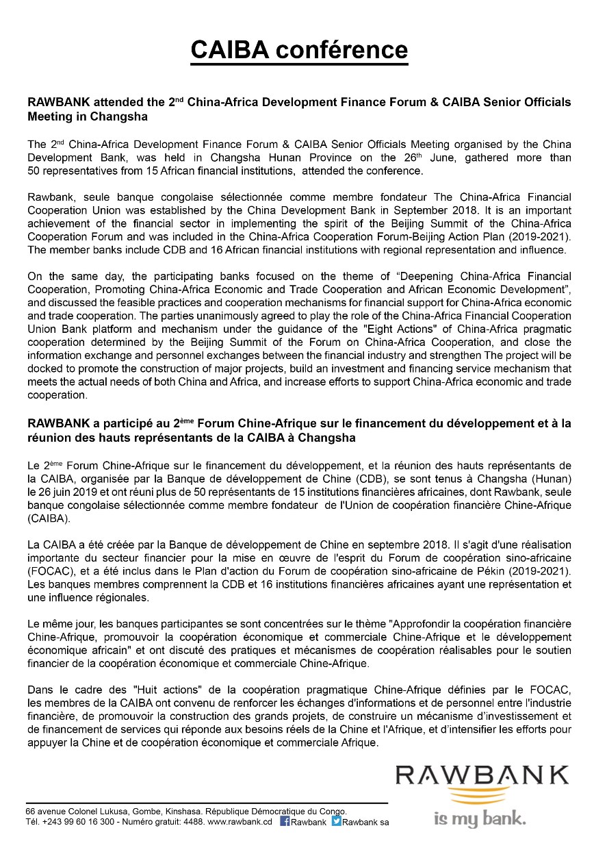 Le plus grand site d'information en république démocratique du congo